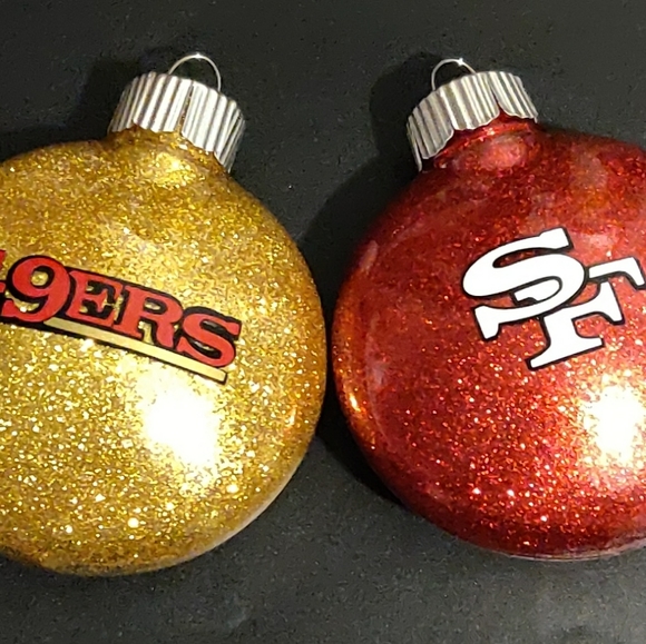 Hand Made | Holiday | San Francisco 49ers Christmas Ornaments | Poshmark
